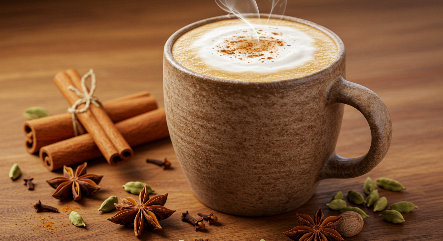 Chai Latte – A Warm, Spiced, and Comforting Drink! - Beans n Teas